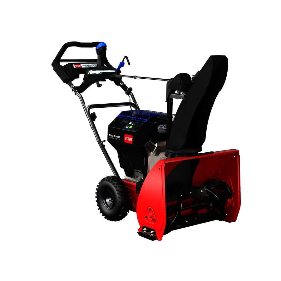 24 in. (61 cm) SnowMaster® 60V Snow Blower with (1) 10Ah and (1) 5Ah B ...