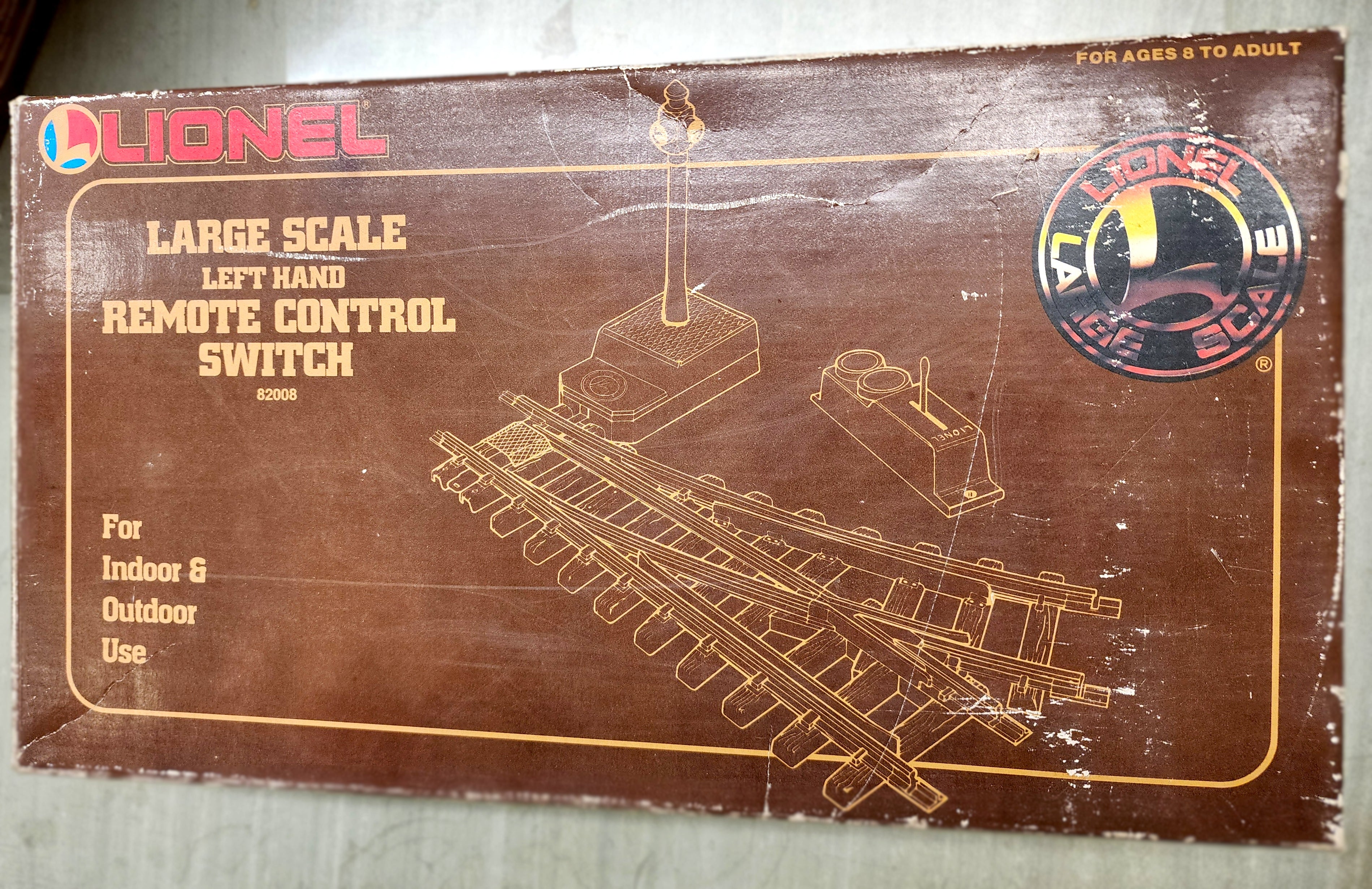 Lionel Large Scale Left Hand Remote Control Switch – National Lawn ...