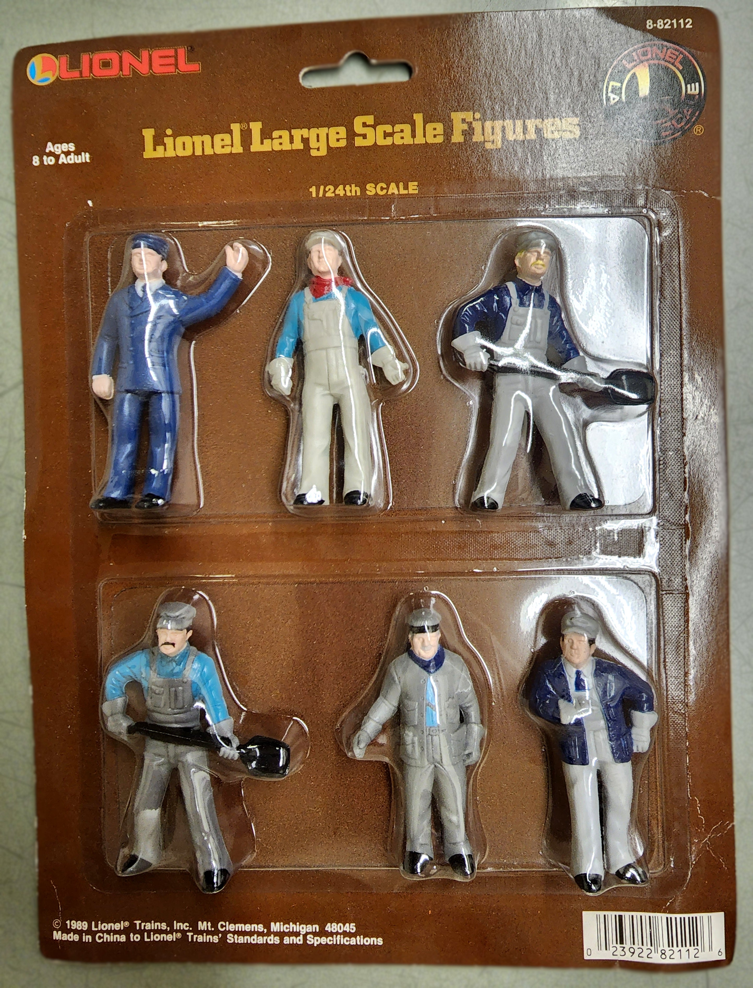 Lionel 1989 Large Scale Figures ( 1/24th Scale ) 8-82112 – National ...